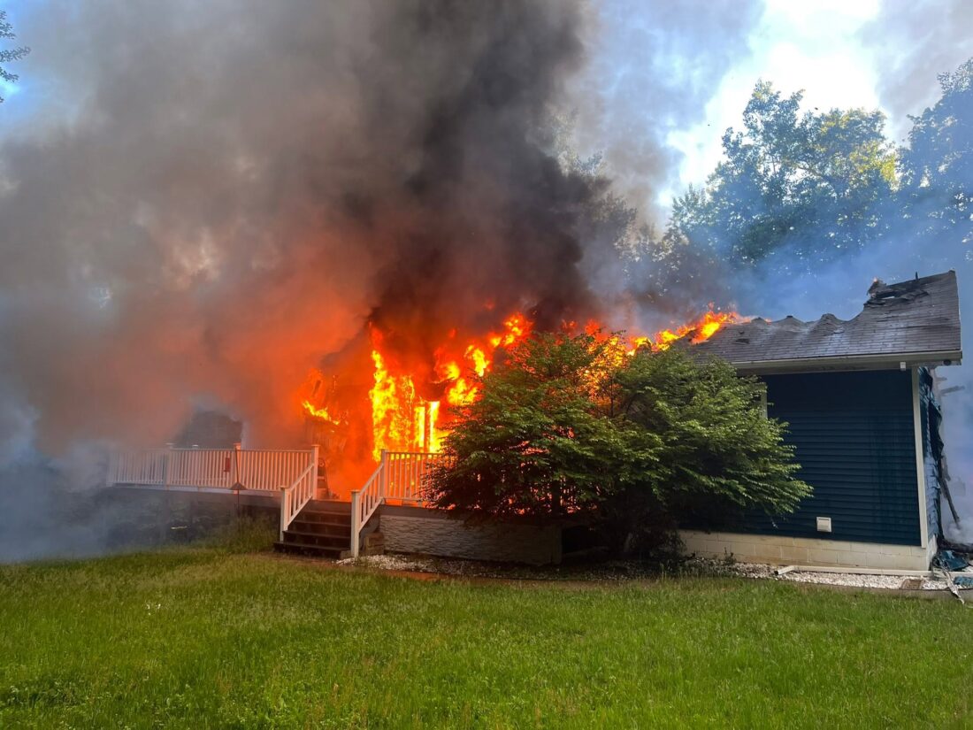 Home destroyed by fire near Vagabond | News, Sports, Jobs - Daily Press